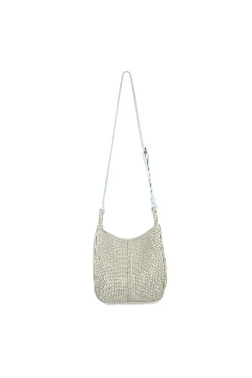 THE SAK Los Feliz Crochet Crossbody Bag - Ecru