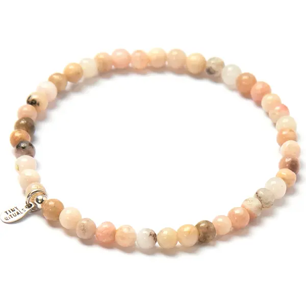 TINY RITUALS Peruvian Opal Bracelet - Pink Opal