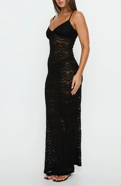 Princess Polly Lace V-neck Maxi Dress