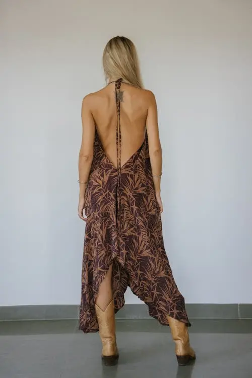 SUN CHILD Classic Silk Dress Michi