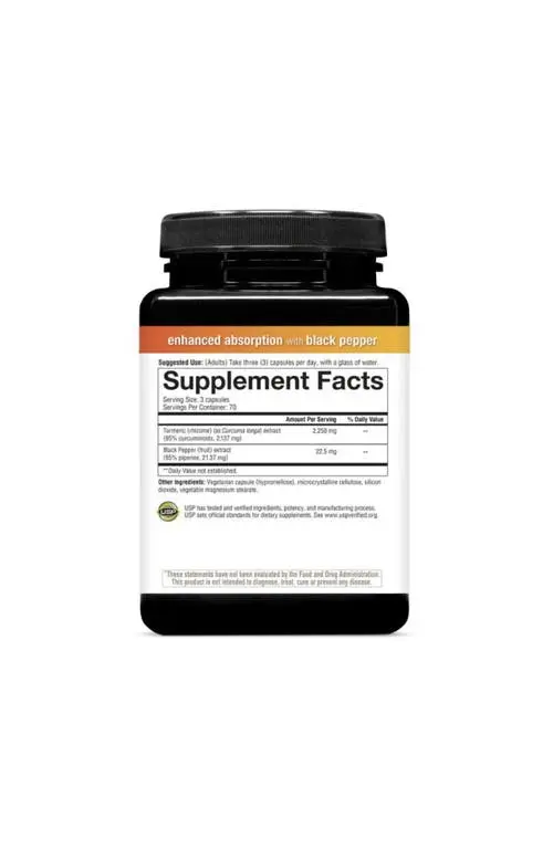 YOUTHEORY Turmeric Extra Strength Inflammation Support Supplement