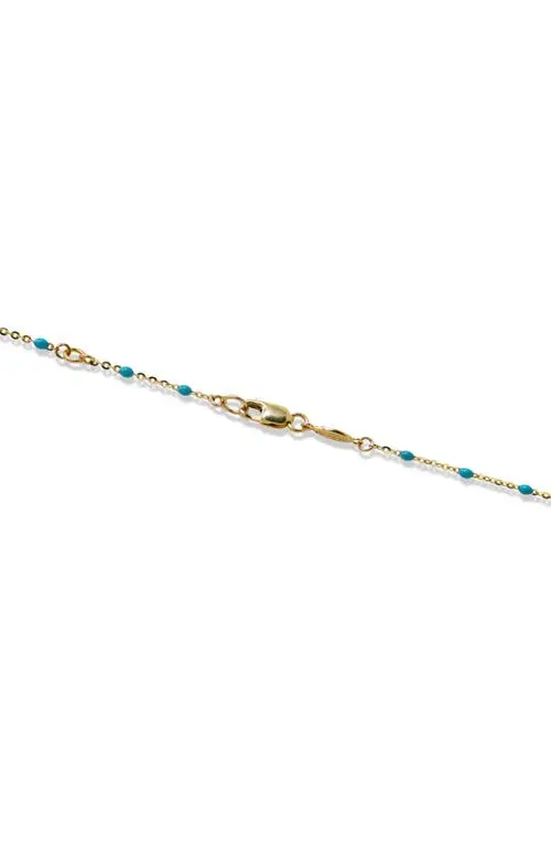 Anzie Bohème Beaded Enamel Station Necklace