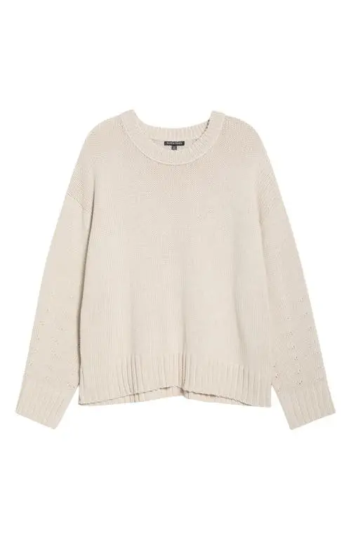 Eileen Fisher Crewneck Organic Cotton Sweater
