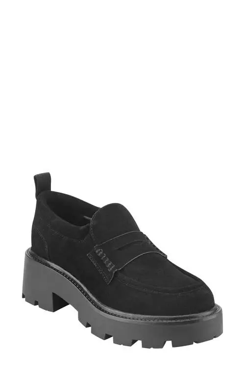 Marc Fisher Meeme Penny Loafer - Black