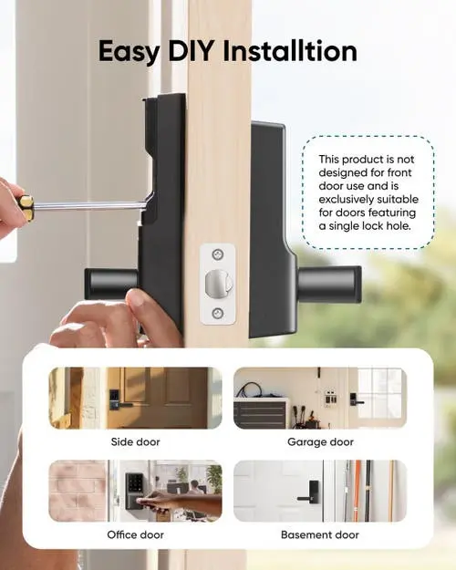 EUFY Smart Lock C30 With Built-in Wi-fi And Fingerprint Recognition
