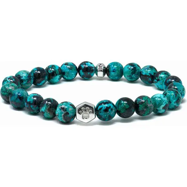 Anzie Bohème Smooth Chrysocolla Stretch Bracelet