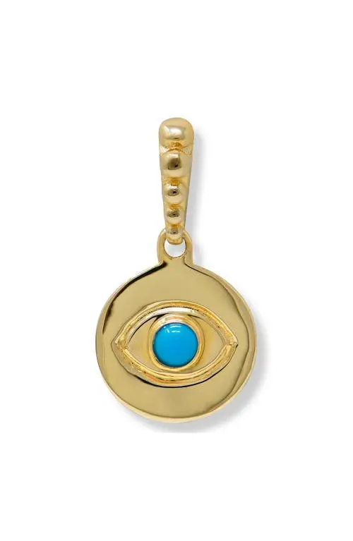 Anzie Evil Eye Disc Pendant