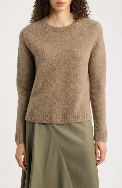BOSS Febisana Wool And Cashmere Long Sleeve Sweater