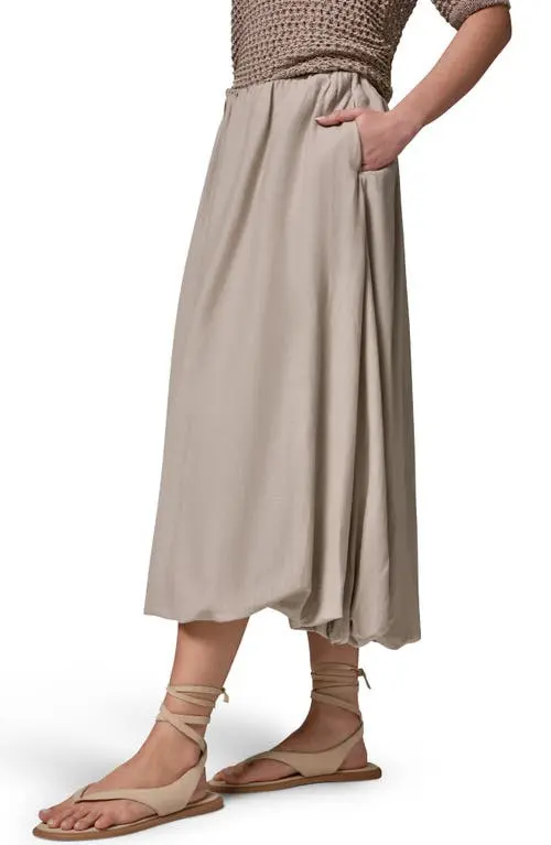Donna Karan New York Linen Blend Bubble Skirt