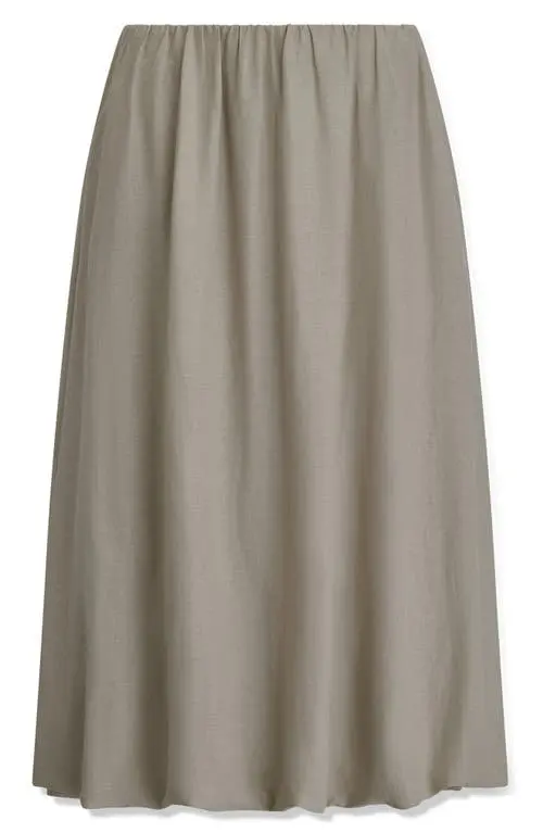 Donna Karan New York Linen Blend Bubble Skirt