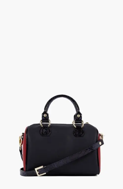 CAVALINHO Craft 569 Quilted Barrel Handbag - Navy/red