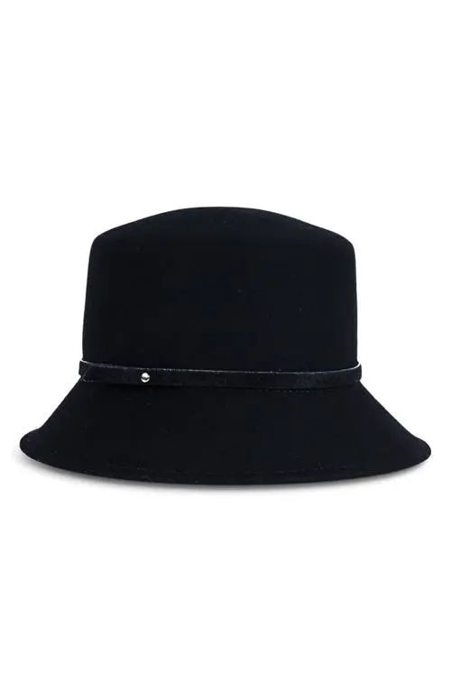 Eugenia Kim Jonah Water Resistant Wool Bucket Hat - Black