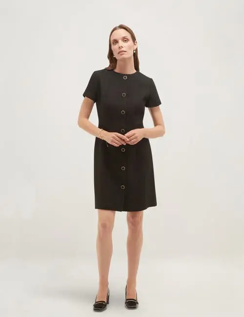 HOBBS LONDON Elowen Button-front Dress