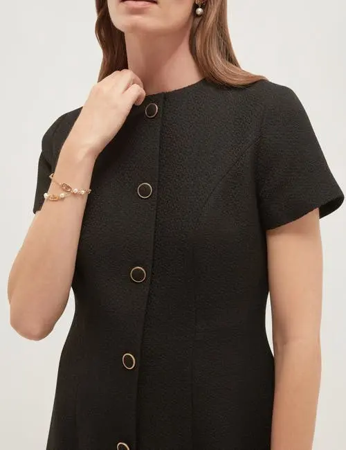 HOBBS LONDON Elowen Button-front Dress