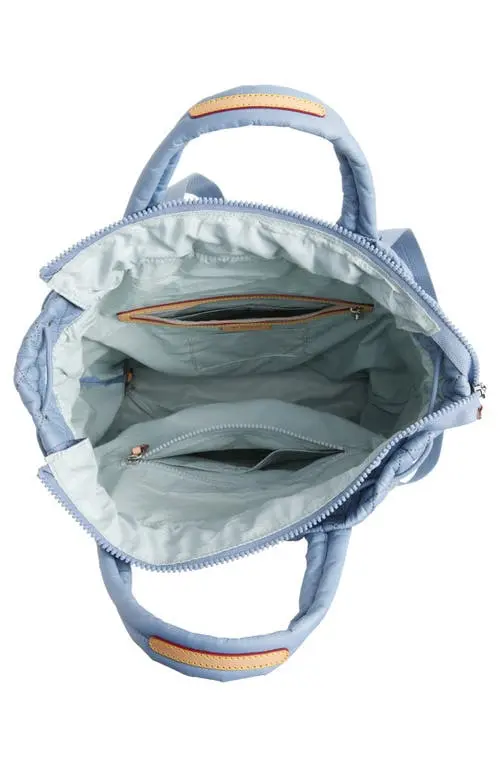 Mz Wallace Metro Quilted Nylon Convertible Backpack