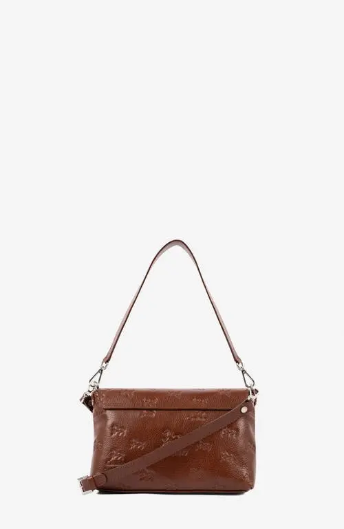 CAVALINHO Embossed Leather Handbag