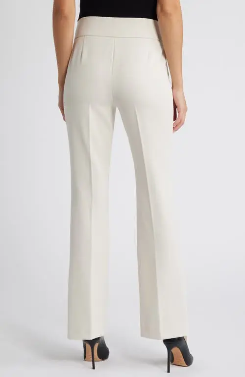 Anne Klein High Waisted Flare Trousers