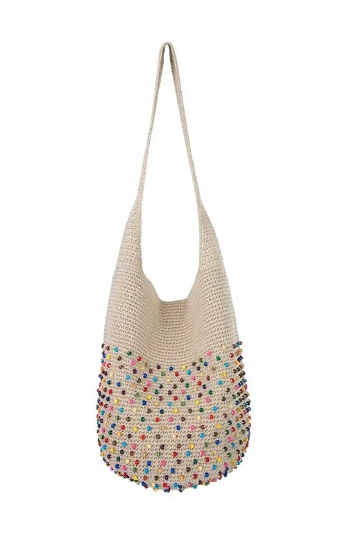 THE SAK 120 Hobo Bag - Ecru Multi Beads