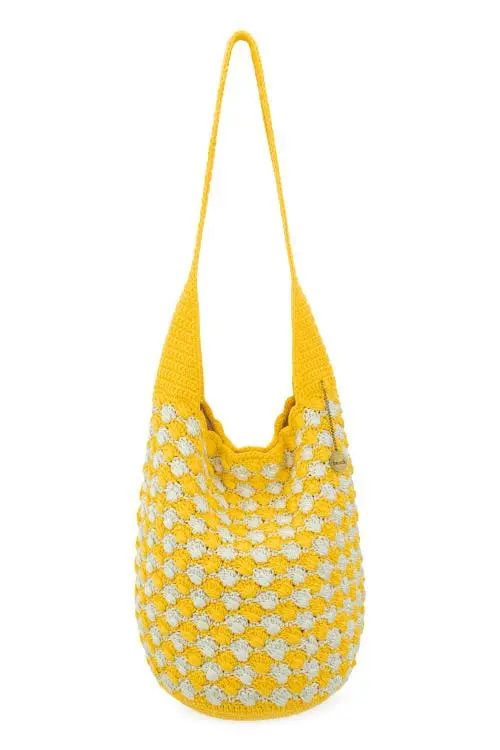THE SAK 120 Hobo Bag - Lemon Natural Shell