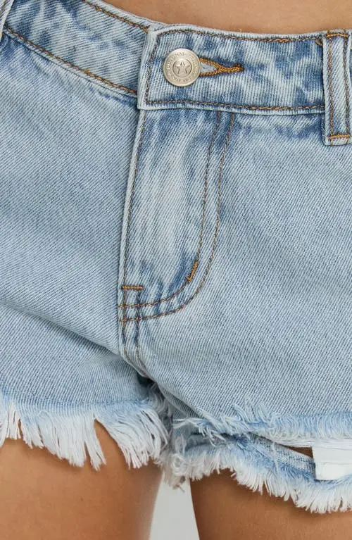 Princess Polly Posse Cutoff Denim Micro Shorts