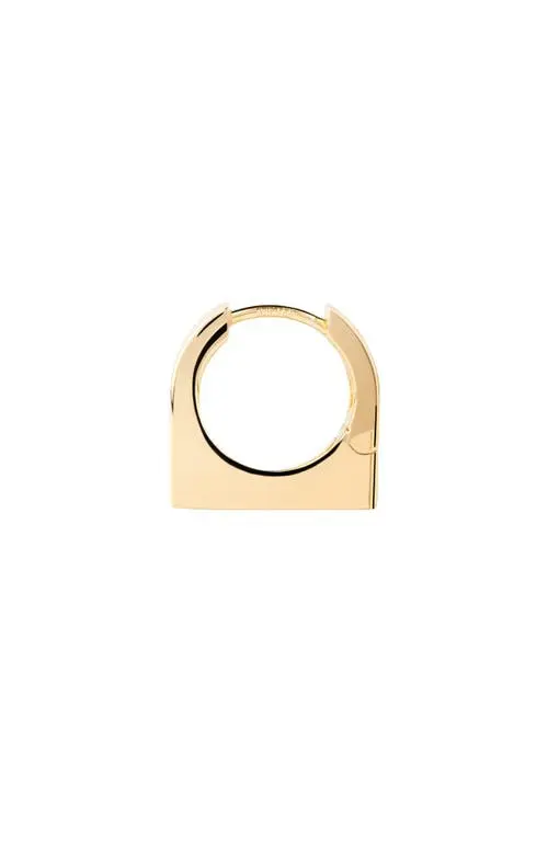 PDPAOLA New York Single Hoop Earring - Gold