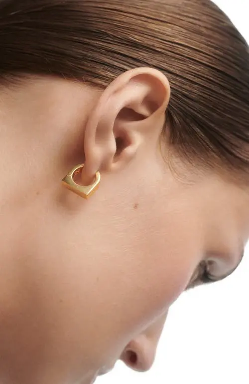 PDPAOLA New York Single Hoop Earring