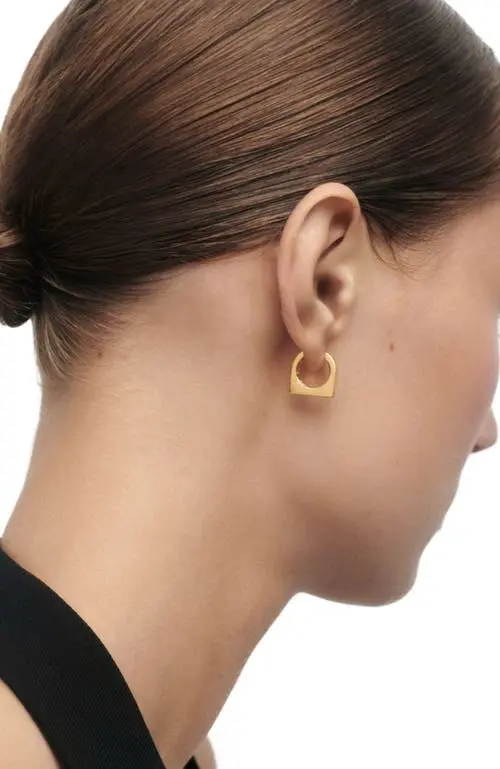 PDPAOLA New York Single Hoop Earring