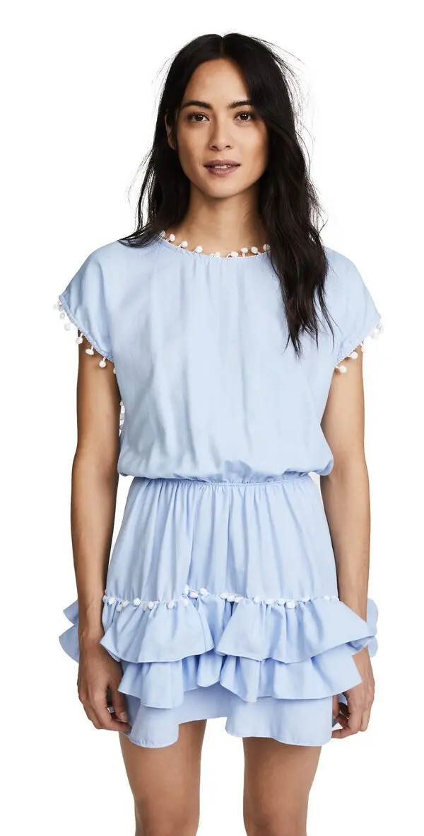 Peixoto Nissi Pom Pom Dress