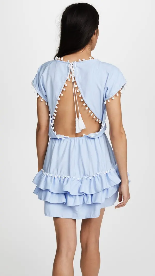 Peixoto Nissi Pom Pom Dress