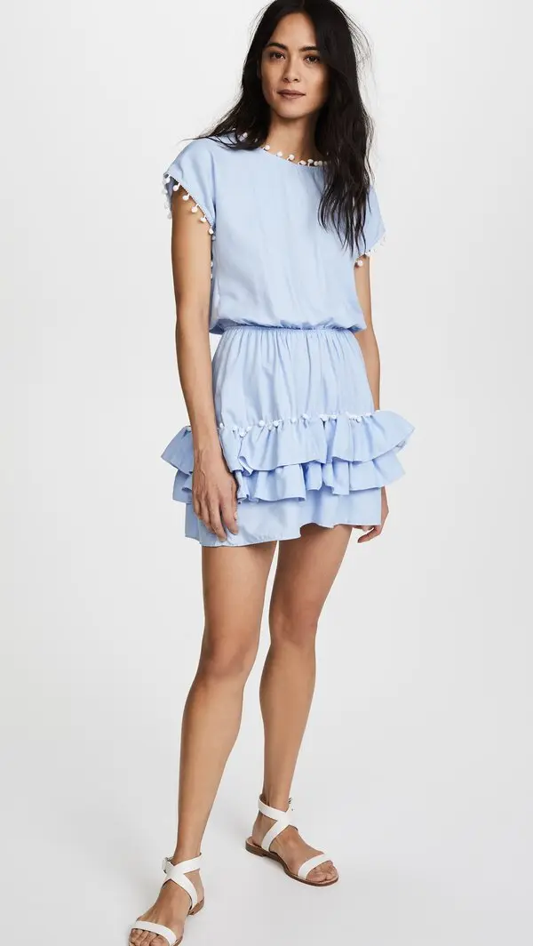 Peixoto Nissi Pom Pom Dress