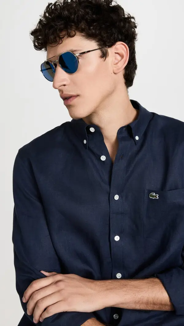 Ray-ban Jack Ii Titanium Sunglasses - Silver/grey Mirror Blue