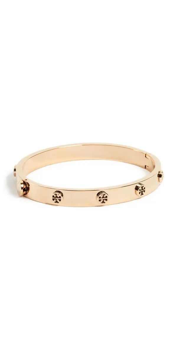 Tory Burch Icon Hinge Bracelet - Tory Gold