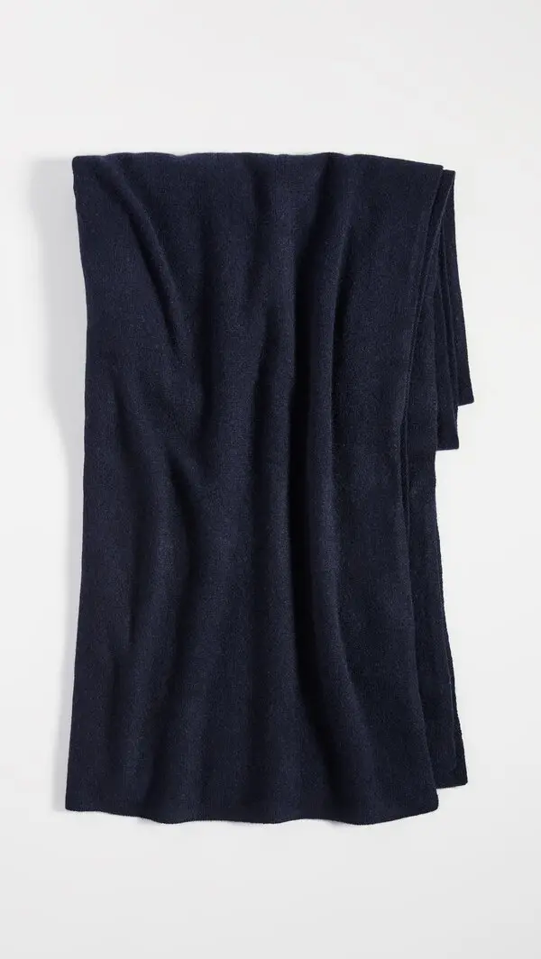 WHITE & WARREN Cashmere Wrap - Deep Navy