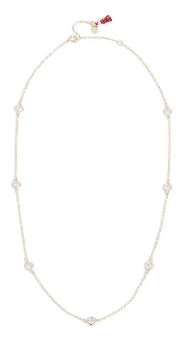 Shashi Emily Necklace - Yellow Gold