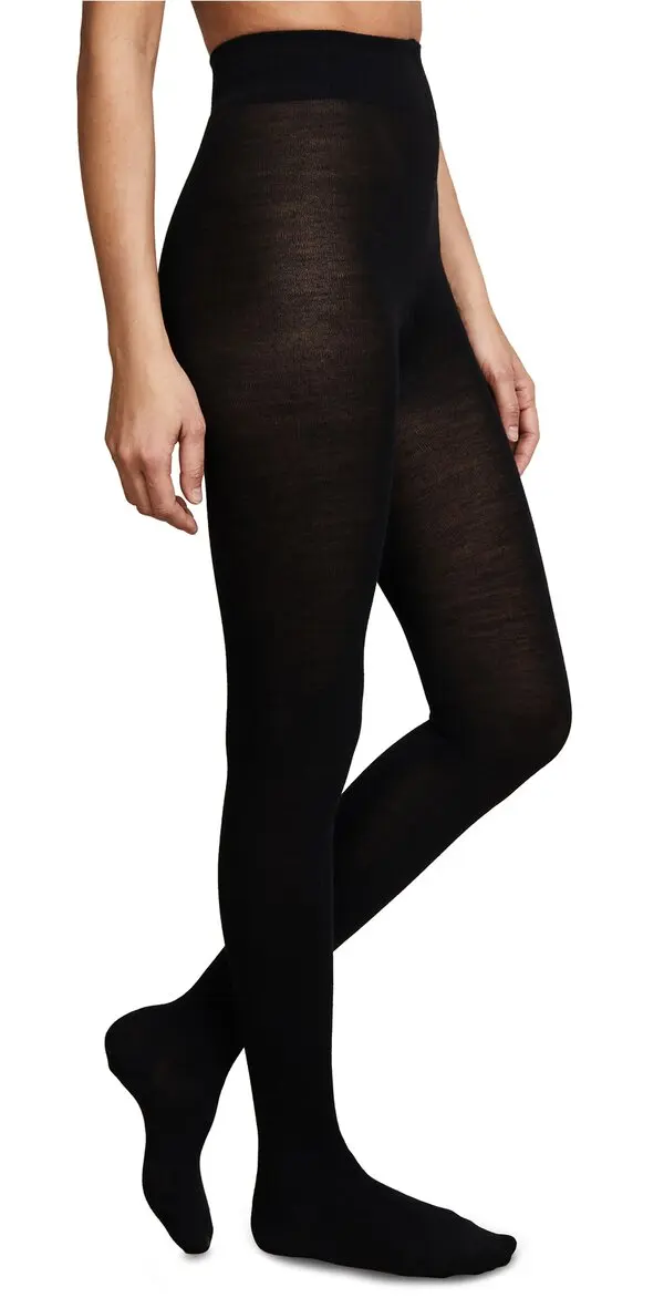 Falke Soft Merino Tights - Black
