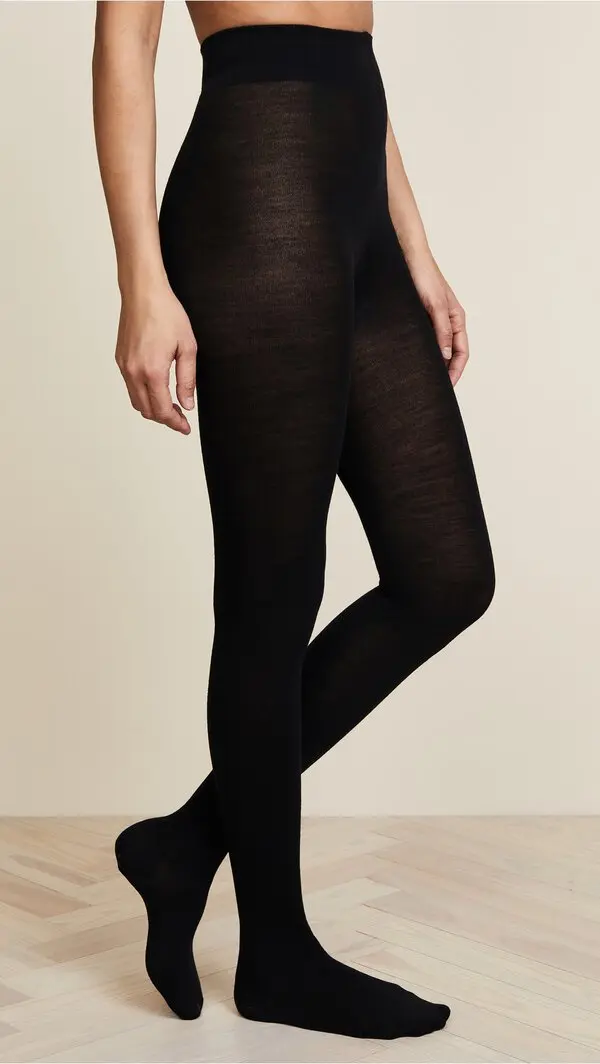 Falke Soft Merino Tights - Black