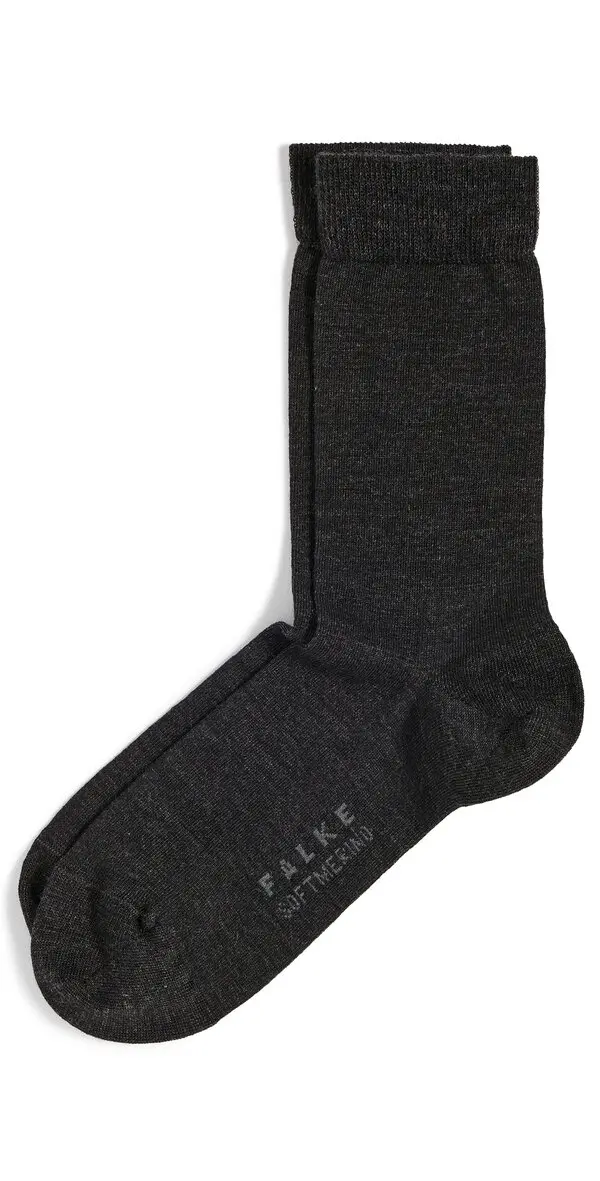 Falke Soft Merino Socks - Anthracite