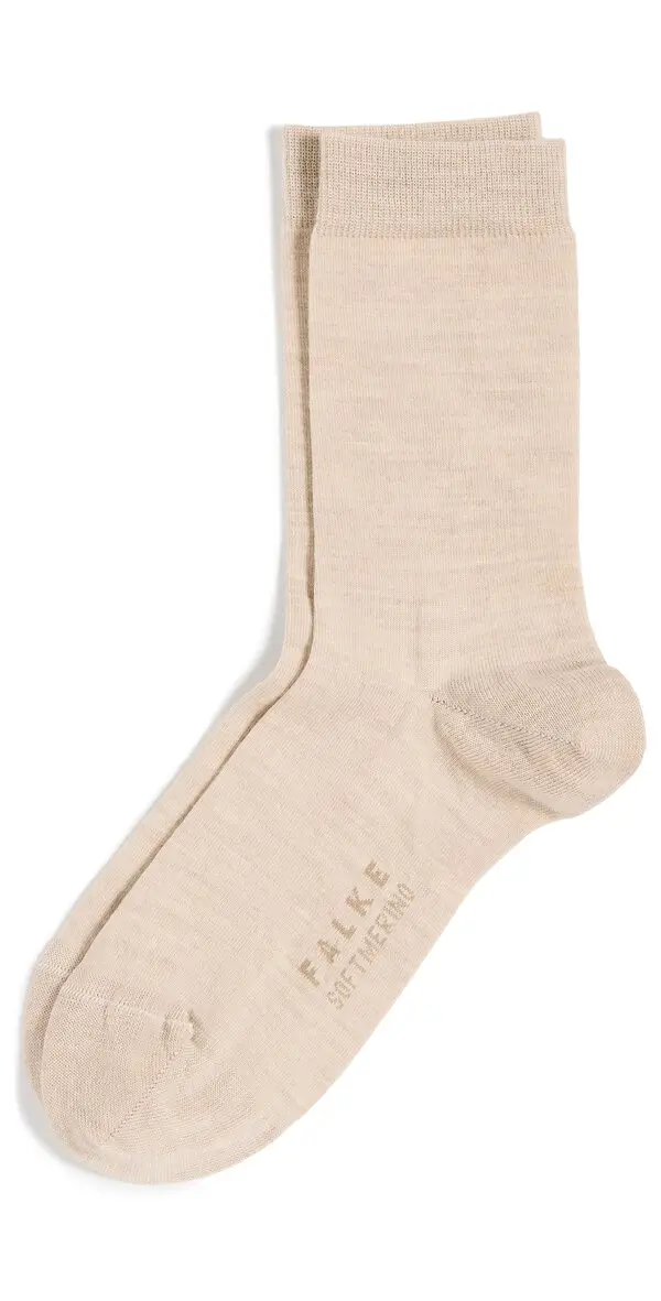 Falke Soft Merino Socks - Linen