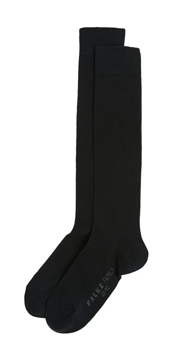 Falke Family Knee High Socks - Black