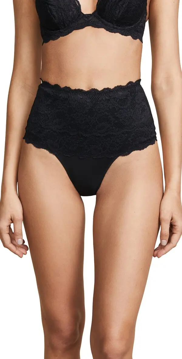 Cosabella Nsn Sexy Shaper Thong - Black