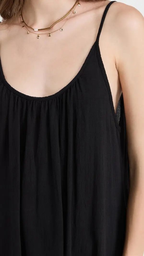 9seed Tulum Cover Up - Black
