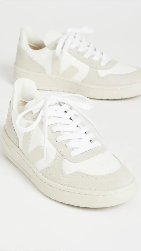 VEJA V-10 Sneakers - White/natural/pierre