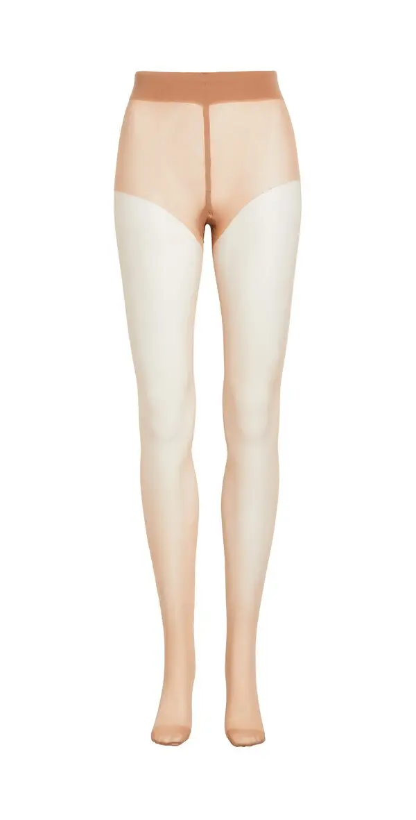 Wolford Seamless Pure 10 Tights - Gobi