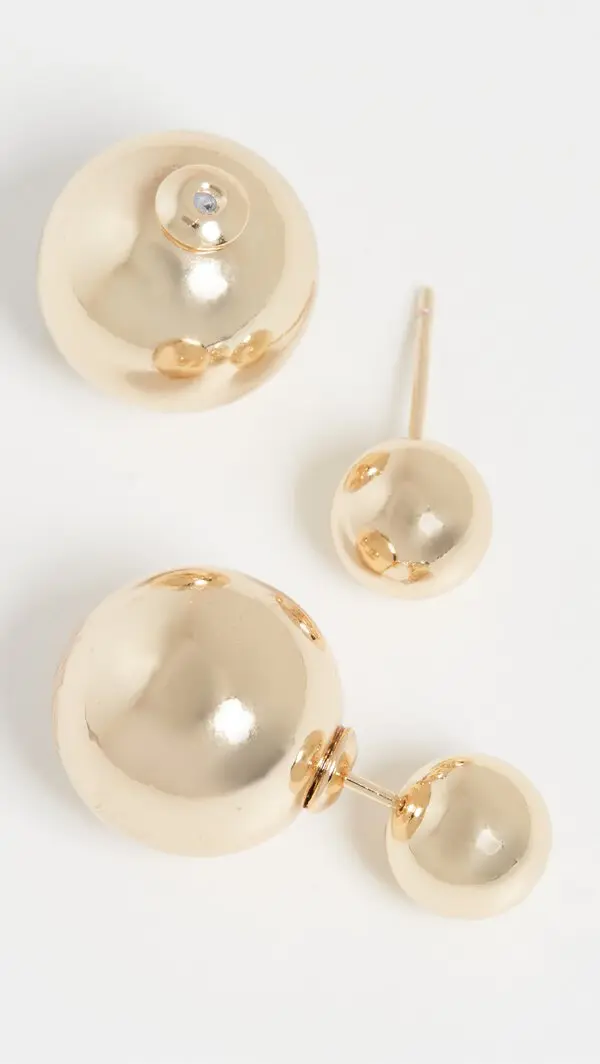 Shashi Double Ball Stud Earrings