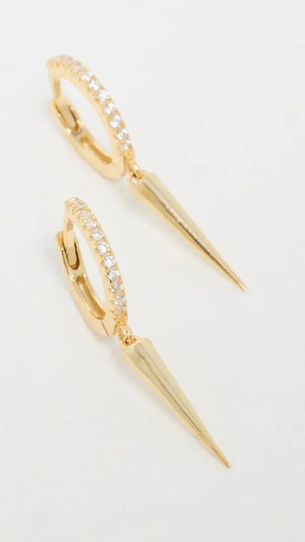 Shashi Dagger Hoop Earrings