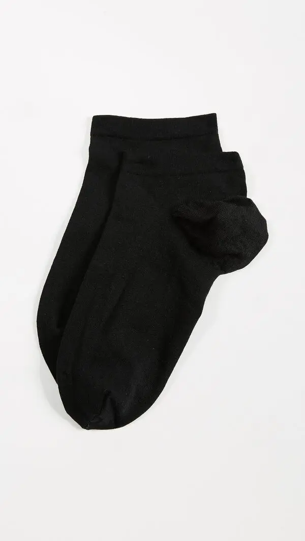 Wolford Sneaker Cotton Socks - Black