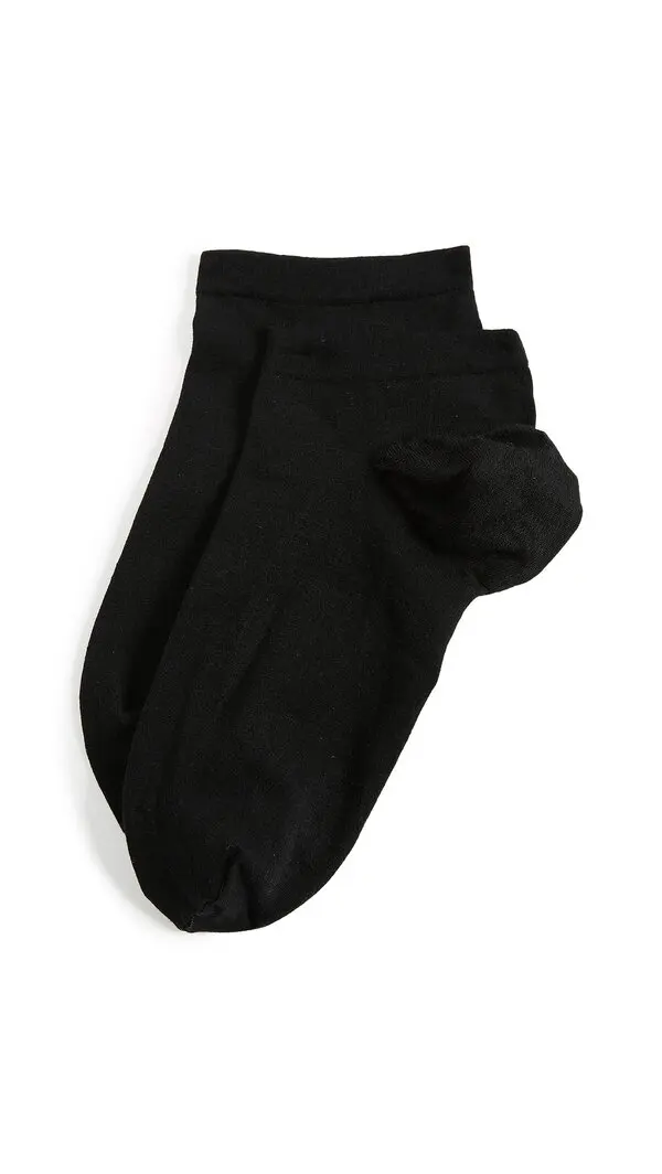 Wolford Sneaker Cotton Socks - Black