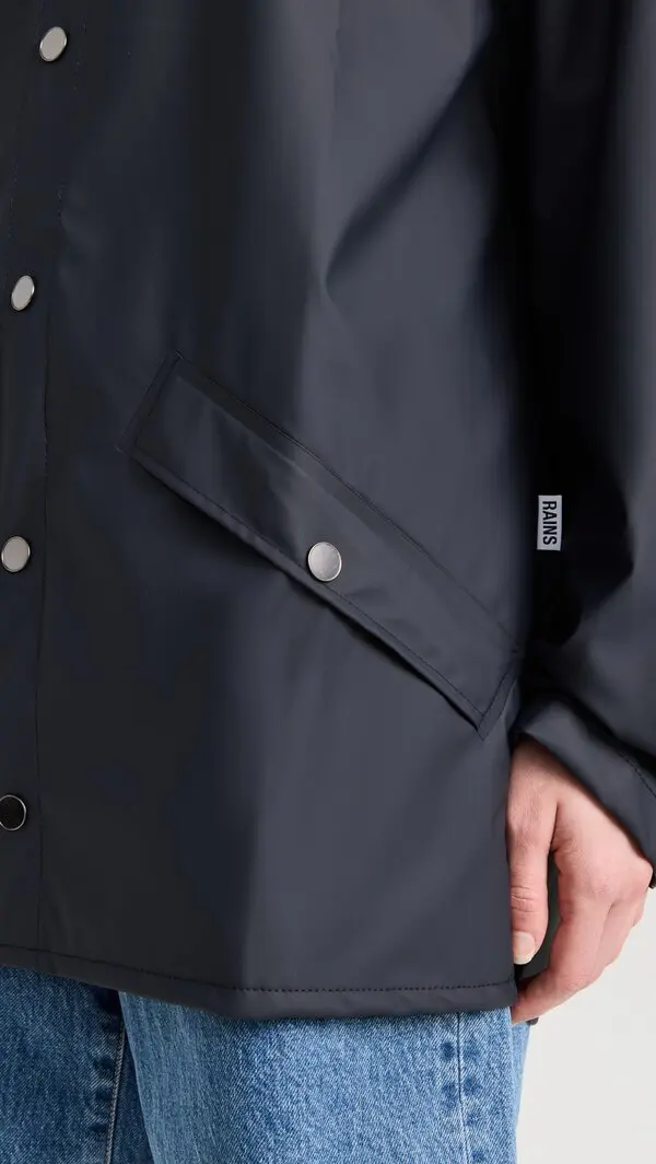 Rains Water-resistant Rain Jacket - Navy