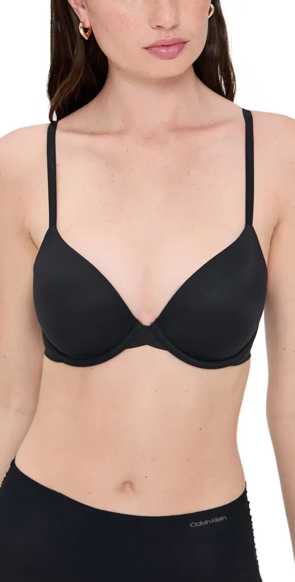 Calvin Klein Perfectly Fit Modern T-shirt Bra - Black
