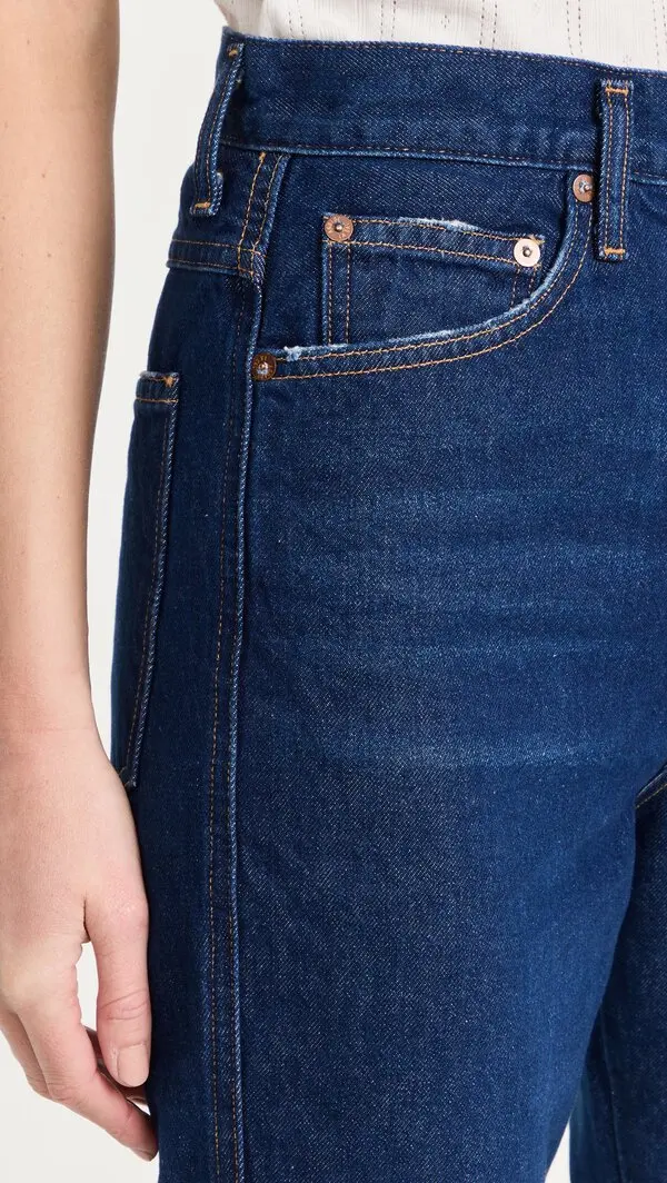AGOLDE Pinch Waist High Rise Kick Flare Jeans